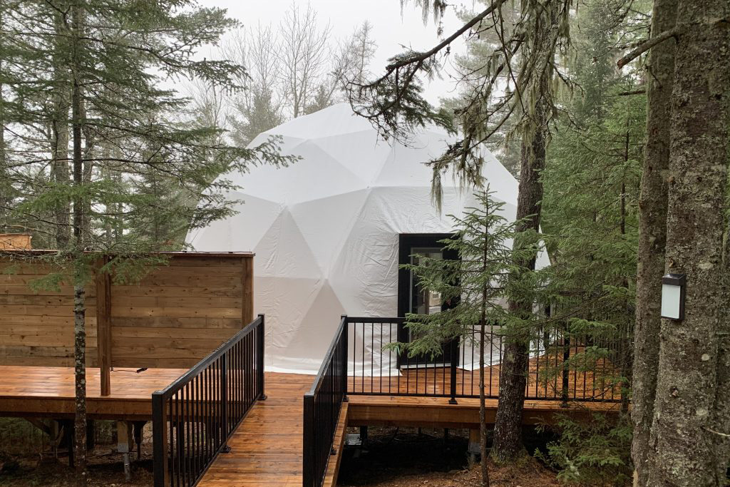 Balsam Ridge Forest Domes Inc. | New Brunswick’s Newest Geodesic Dome ...