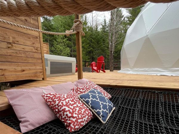 Luxury Glamping Domes Near Moncton - Balsam Ridge Forest Domes Inc.