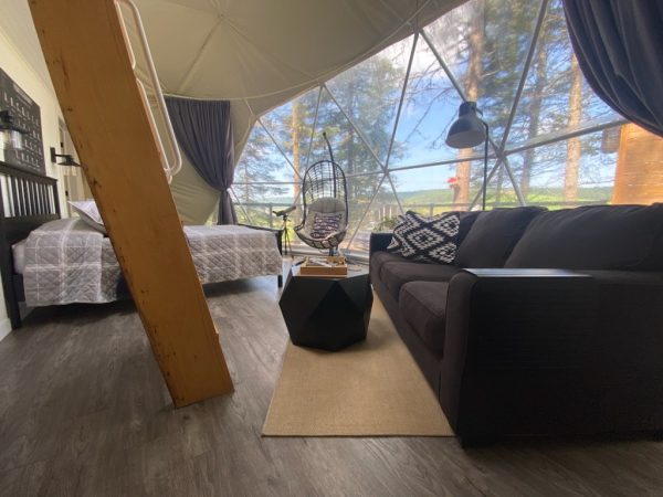 Introducing the Farmhouse Dome! - Balsam Ridge Forest Domes Inc.