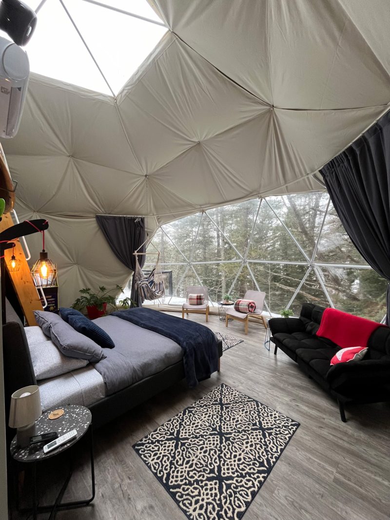Luxury Glamping Domes Near Moncton - Balsam Ridge Forest Domes Inc.
