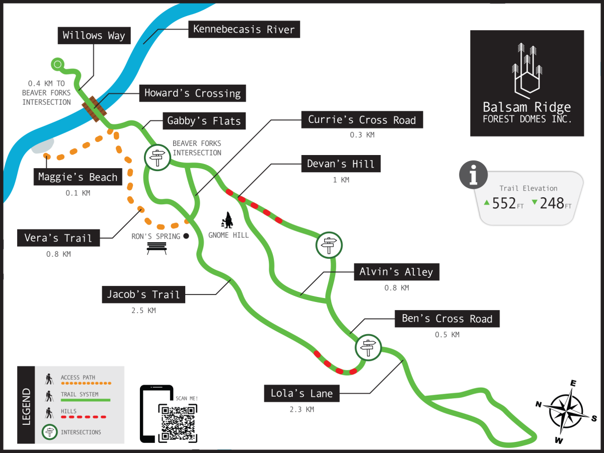 Resort Maps - Balsam Ridge Forest Domes Inc.
